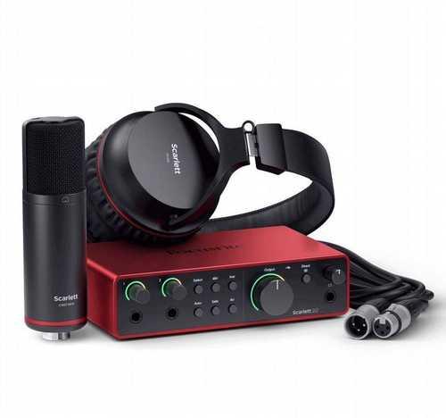 Звуковая карта Focusrite Scarlett-2i2-Studio-4th