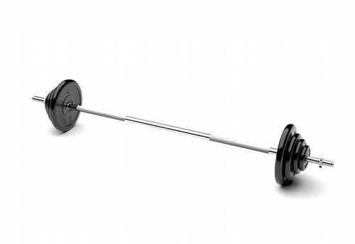 Штанга обрезиненная MB Barbell Atlet 45кг