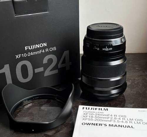 Fujifilm Fujinon 10-24 F4 R OIS состояние нового