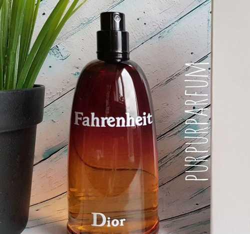 Dior fahrenheit тестер мужской Фаренгейт Диор 100