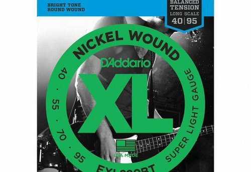 Струны для бас-гитары D'Addario EXL220BT