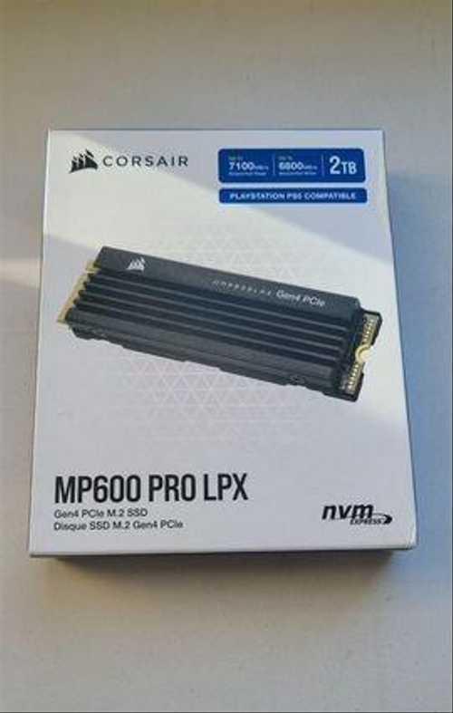 SSD Corsair MP600 PRO LPX 2TB M.2 новый