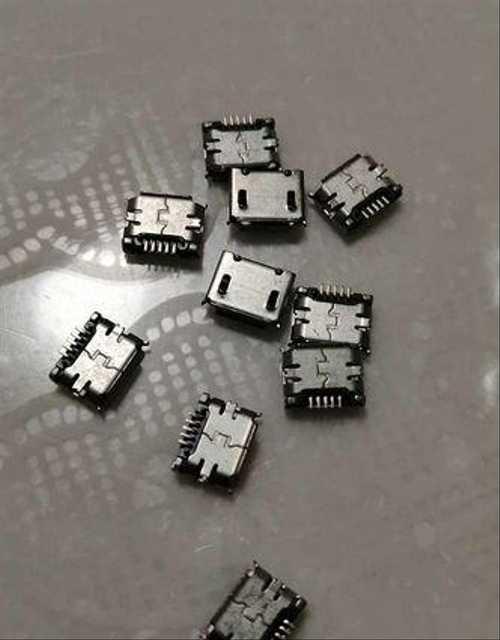 Micro USB разъем 5pin, G19, разъем для зарядки