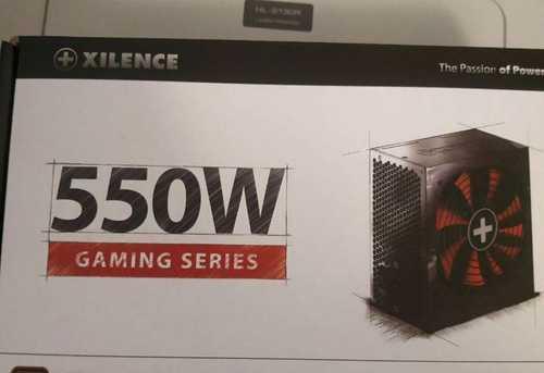 Xilence Gaming 550w. Сертификат 80+ бронза