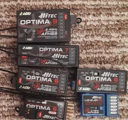 Приемники optima от hitec 2,4GHz