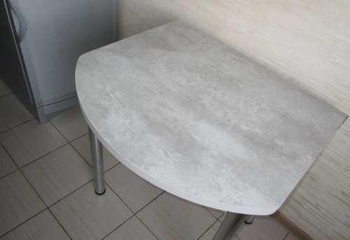 Кухонный стол раскладной серый