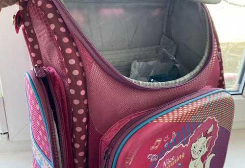 Портфель (рюкзак) школьный для девочки