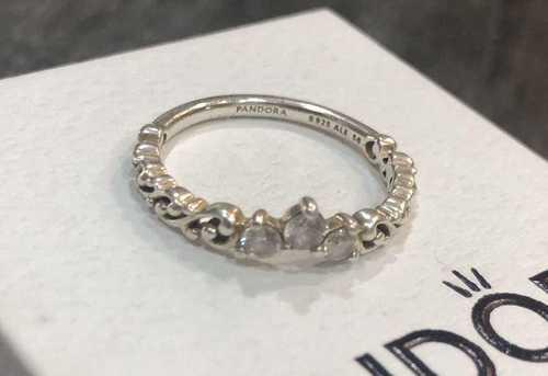 Кольцо Pandora, серебро, 18