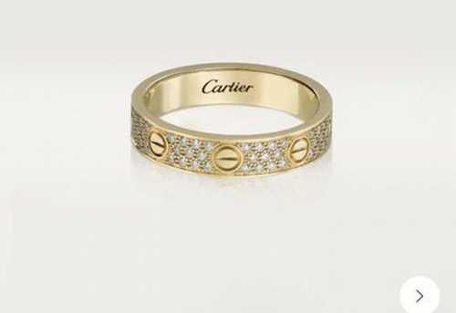 Кольцо Love Wedding Cartier с бриллиантами 51