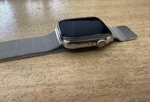 Часы apple watch 7 45 mm stainless steel