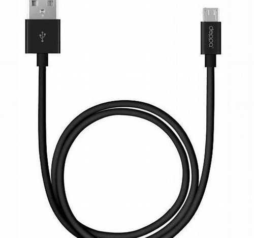 Кабель Deppa USB - microUSB 1,2м