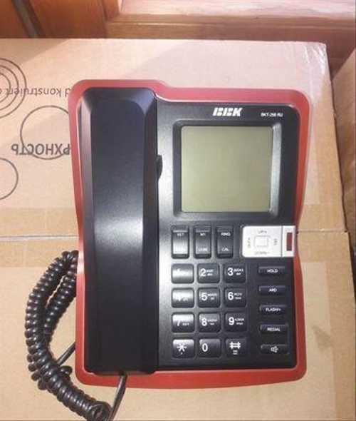 Проводной телефон BBK BKT-258 (новый)
