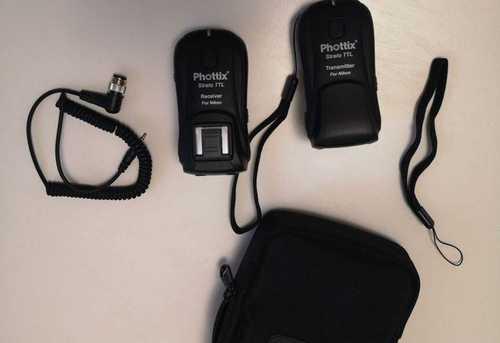 Радиосинхронизатор Phottix Strato TTL для Nikon