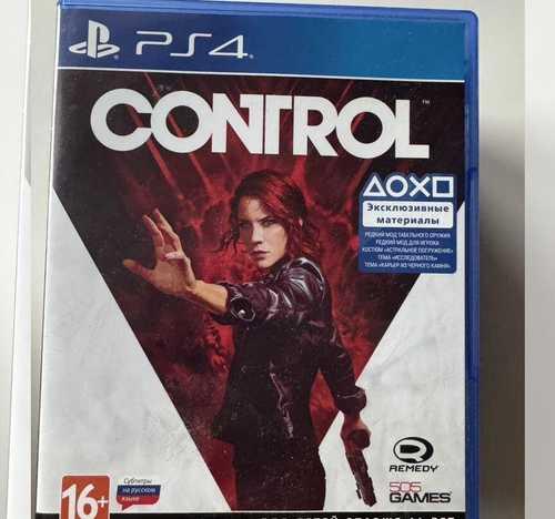 Control ps4 диск