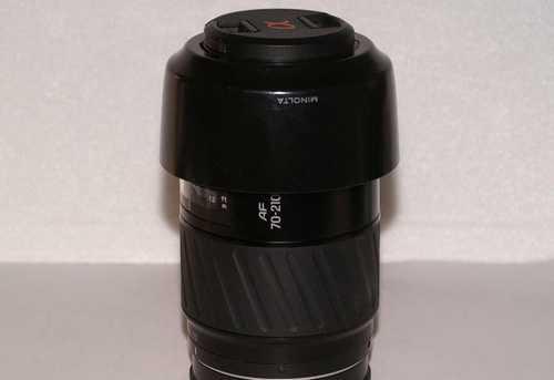 Minolta Af Zoom 70-210mm f/4.5-5.6 Sony A