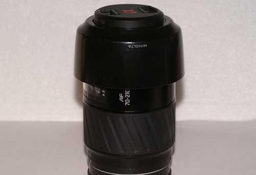 Minolta Af Zoom 70-210mm f/4.5-5.6 Sony A