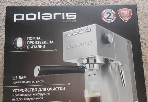 Кофеварка рожковая polaris