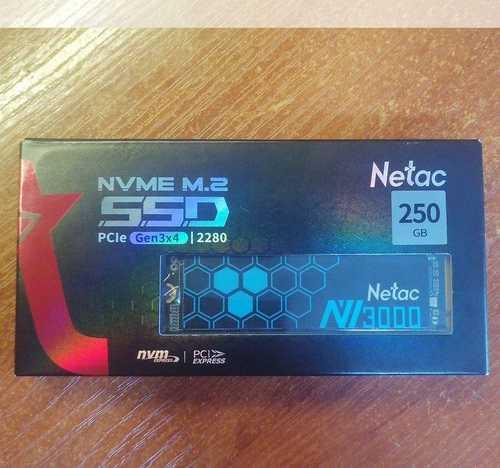 M2 ssd netac 250гб