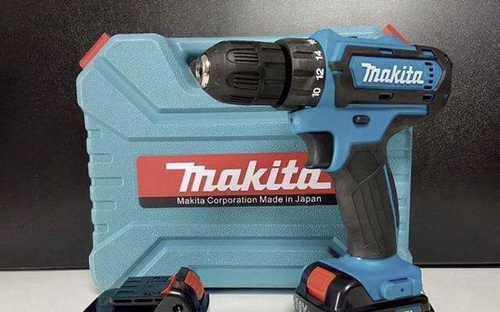 Аккумул. Шуруповерт Makita 18v с 2 аккум Новый