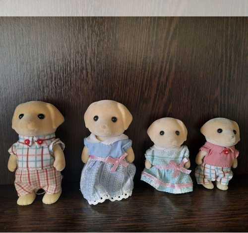 Семейка собачек Sylvanian Families