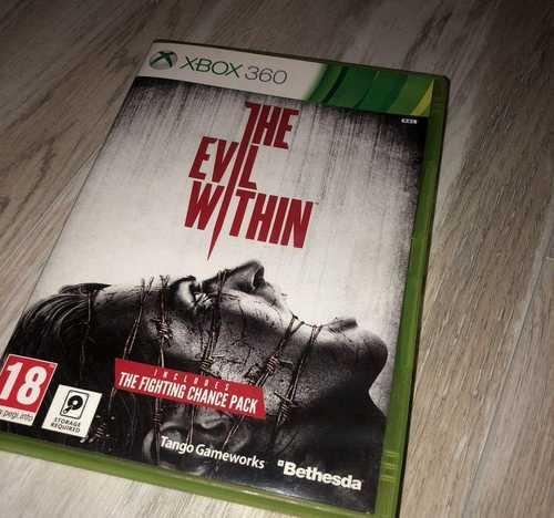 The evil within xbox 360 диск игровой