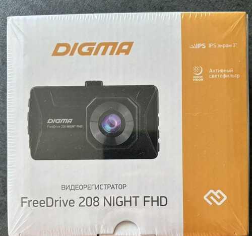 Видеорегистратор Digma FreeDrive 208 night FHD