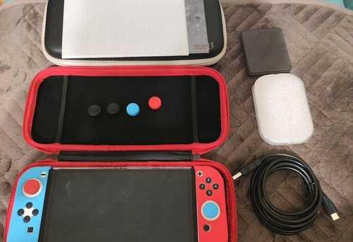 Nintendo switch oled прошитая 512gb