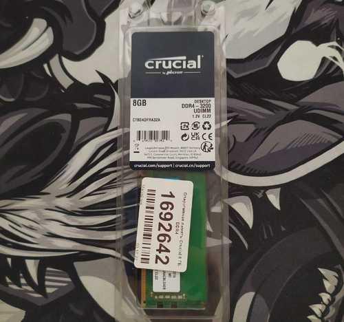 Оперативная память Crucial ddr4 8gb 3200мгц