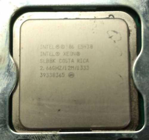 Процессор Intel Xeon e5430