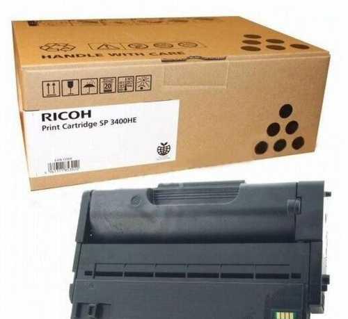 Картридж Ricoh SP 3400HE, 407648 5000 стр, черный