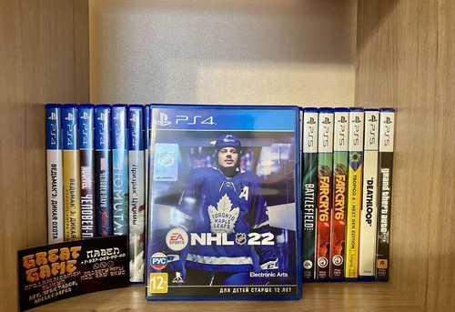 Игры PS4: NHL 22 (Русская версия)