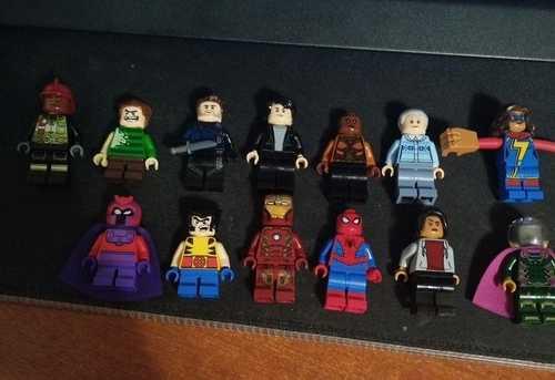 Lego marvel минифигурки
