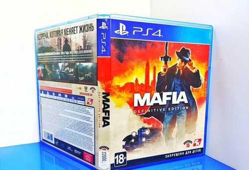 Mafia Definitive Edition (PS4) Б/У Диск