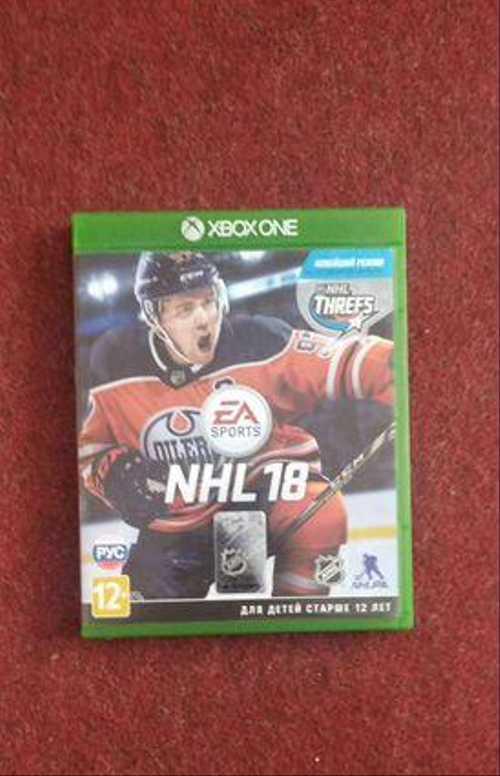 Игра NHL18 XboxOne