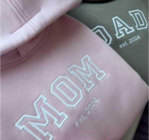 Парные худи " MOM"/ "DAD"
