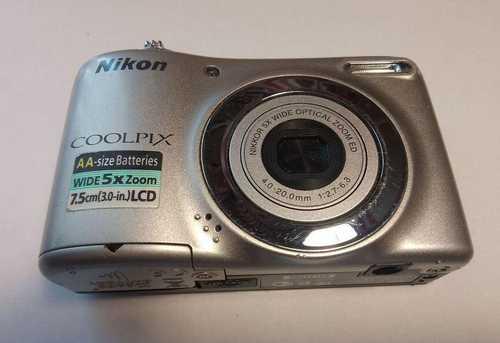 Компактный фотоаппарат nikon coolpix l25