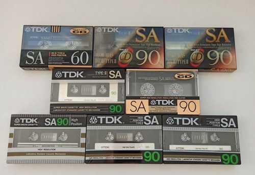 Новая аудиокассета TDK SA 90
