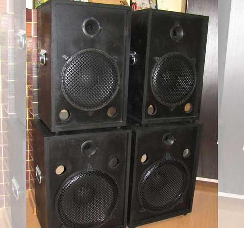 Колонки F.Audio 2169W 4шт Pro-1215 Black Cabinet