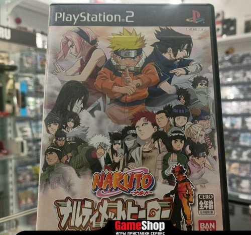 Naruto: Narutimett Hero (ntsc-J) PS2 Б/У