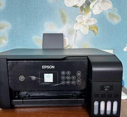 Мфу принтер l3160 epson