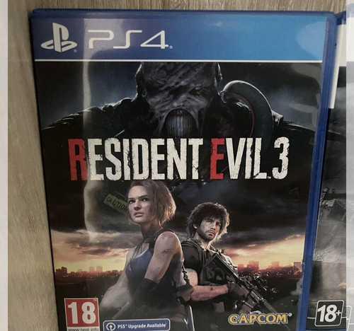 Resident evil 3 remake ps4 (улучшение на ps5)