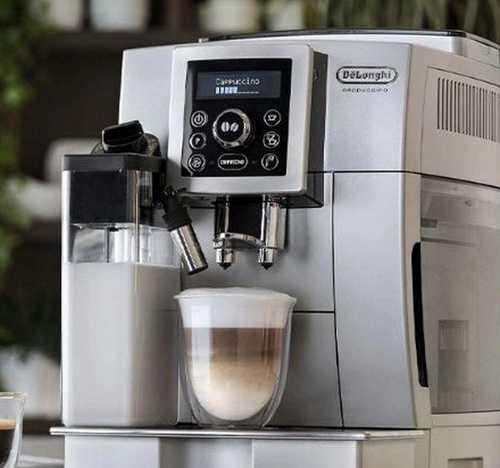 Кофемашина delonghi cappuccino ecam 23.460