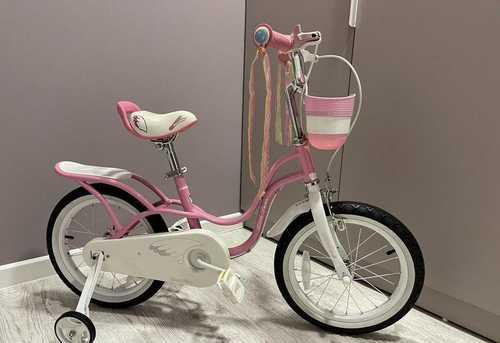 Детский велосипед для девочки 16"
