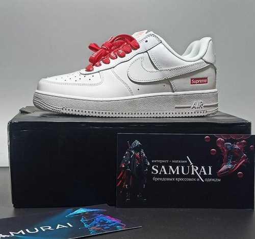 Кроссовки Nike x Supreme Air Force 1 Low