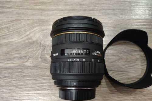 Sigma 24-70mm f/2.8 EX DG HSM Nikon F