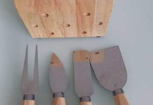 Набор ножей для сыра в подставке Regent