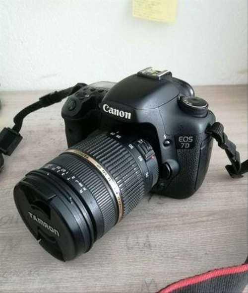 Фотоаппарат Canon 7d и Tamron 28-75mm f2.8
