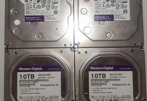 Жесткий диск (HDD) 10TB WD101purp