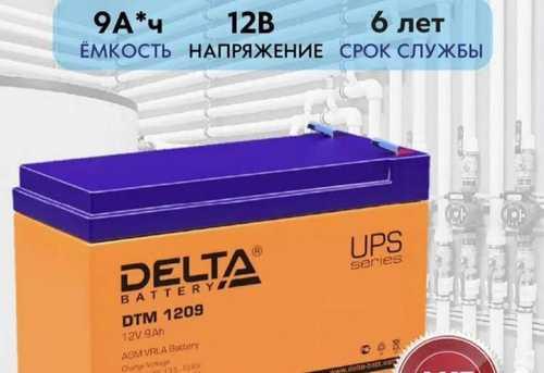 Аккумуляторная батарея Delta 1209