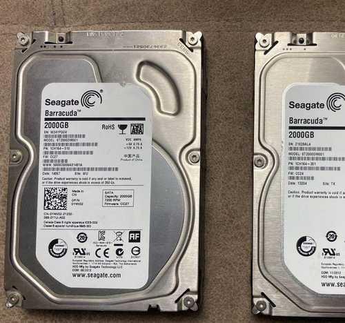 Жесткий диск Seagate ST2000DM001 2 TB